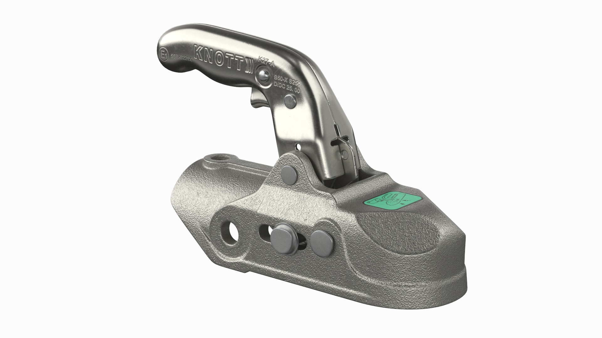 Trailer Coupling Hitch Model - TurboSquid 2329262