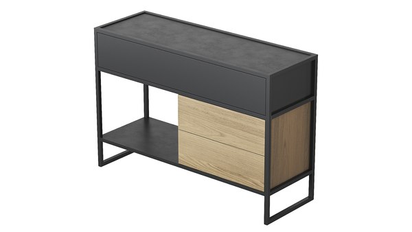 modelo 3d Cómoda contemporánea Cubo 212 - TurboSquid 2127399