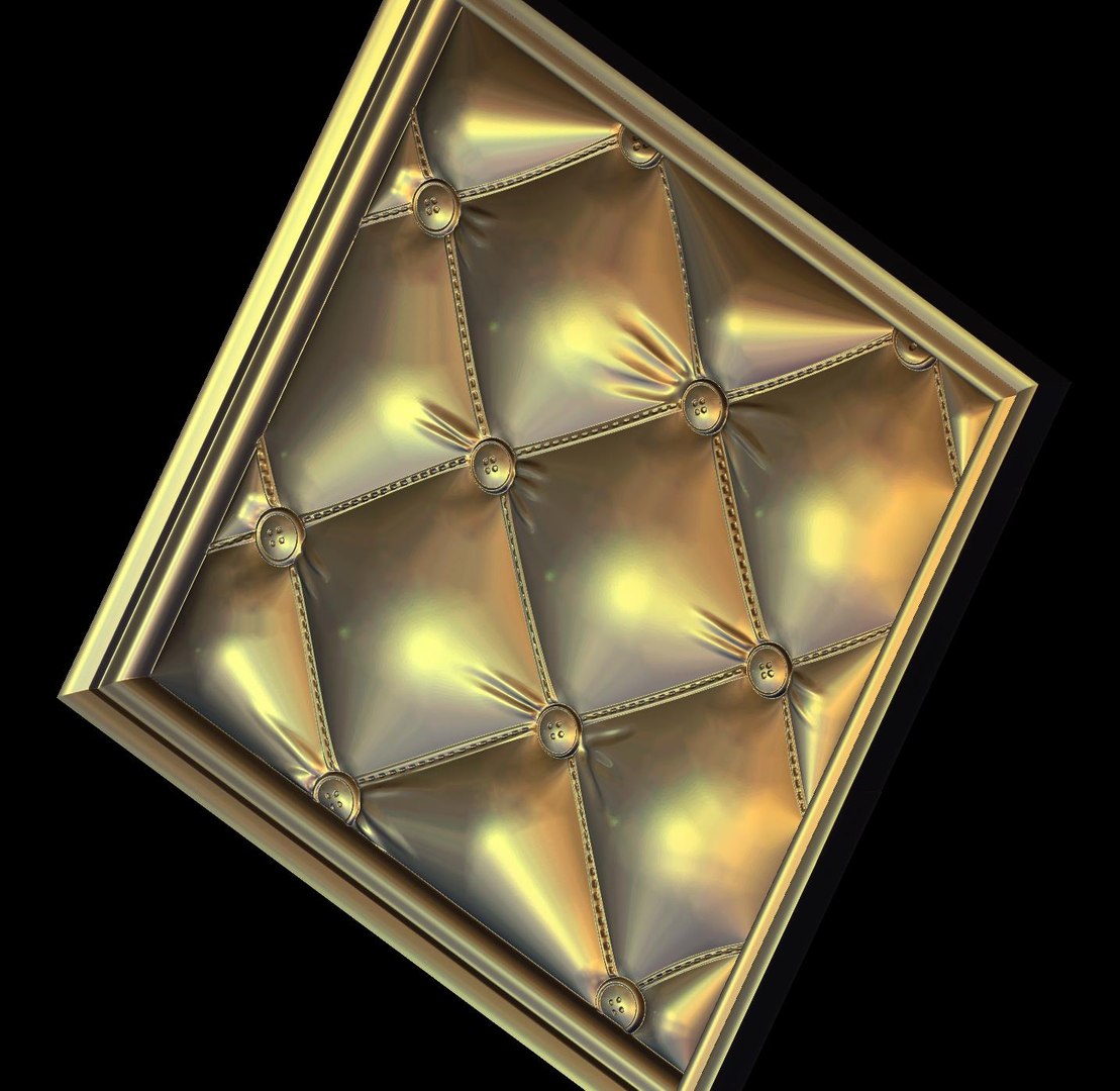 Upholstered Picture Frame Stl 3D Model - TurboSquid 1252482