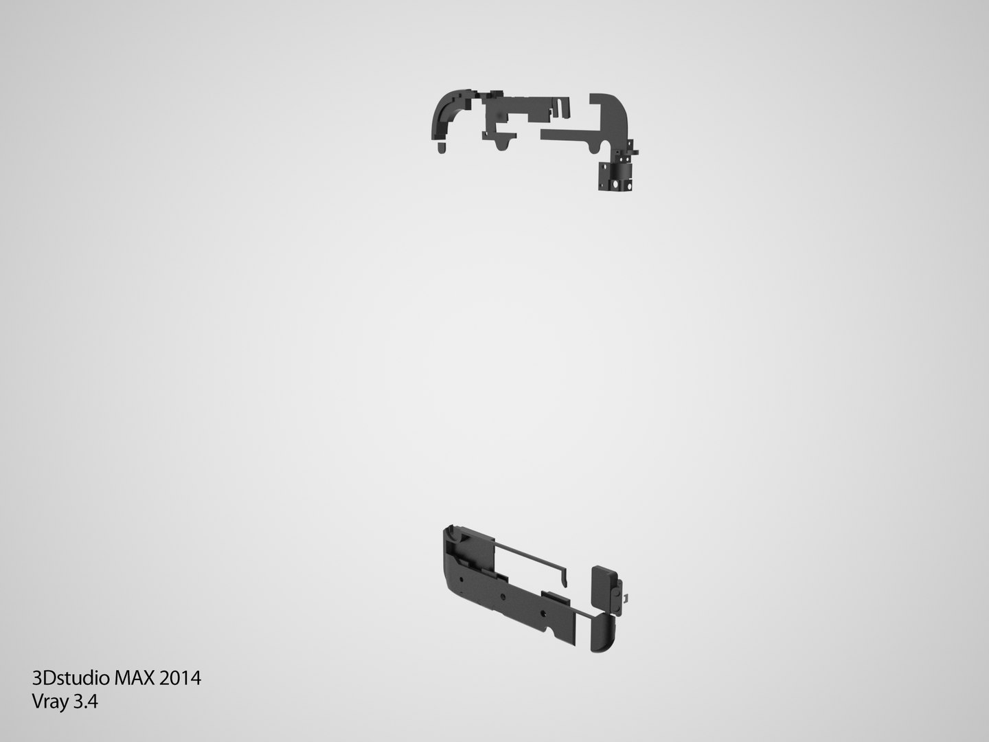 3D Model Smartphone Components Set Phone - TurboSquid 1294156