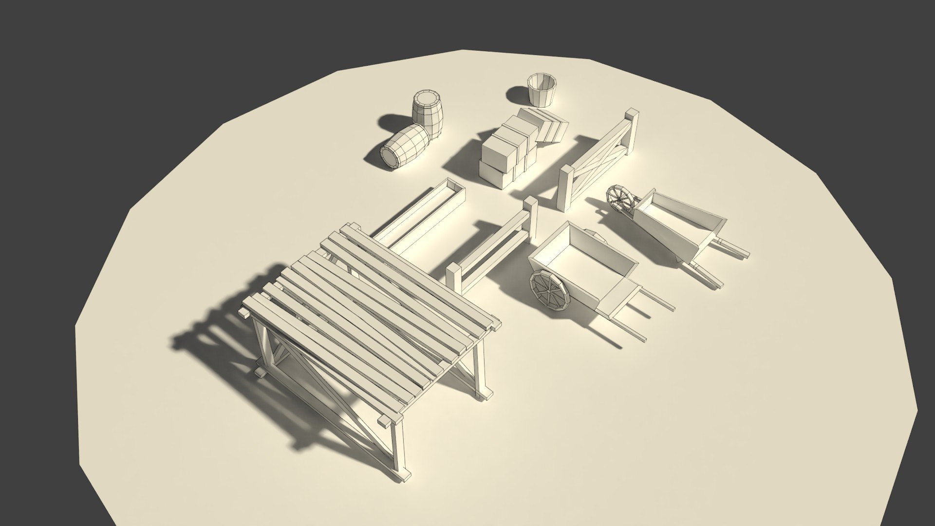 3D miscellaneous farm - TurboSquid 1246519