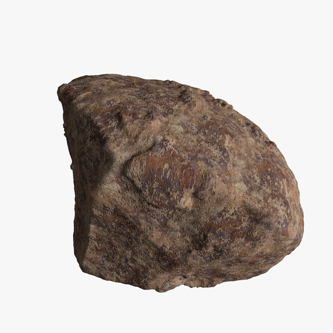 Free Big Boulder 3d Model