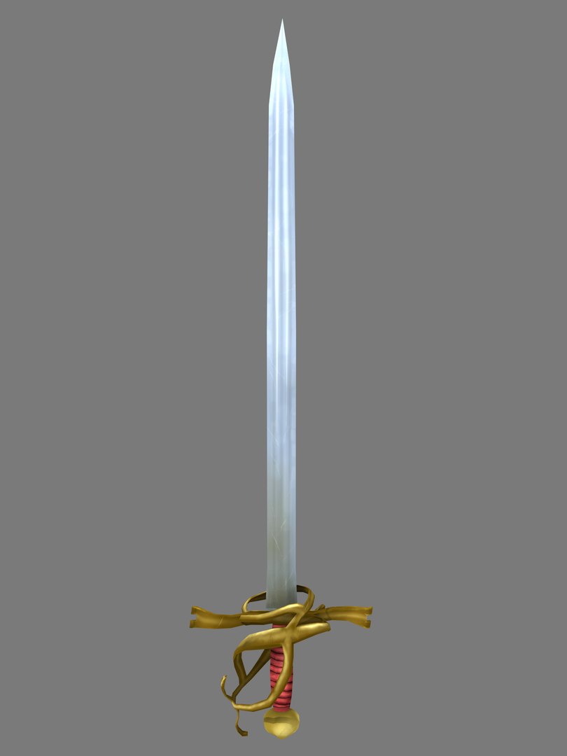 Rapier sword weapon 3D model - TurboSquid 1442702