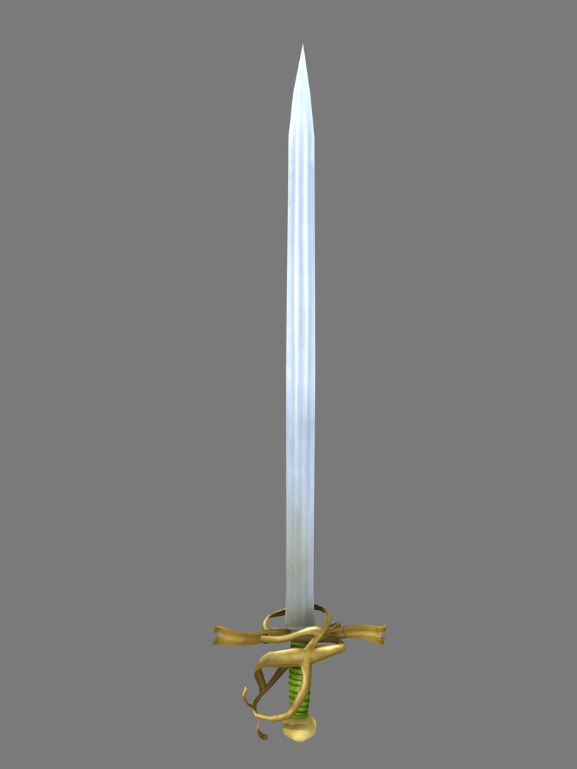 Rapier sword weapon 3D model - TurboSquid 1442702