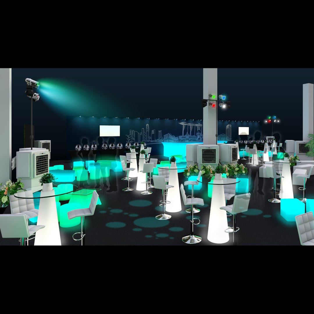 3D Lighting Tree Model - TurboSquid 1585507