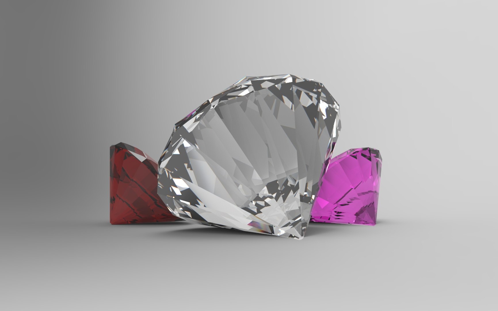 Cut Diamond 3D Model - TurboSquid 1436689