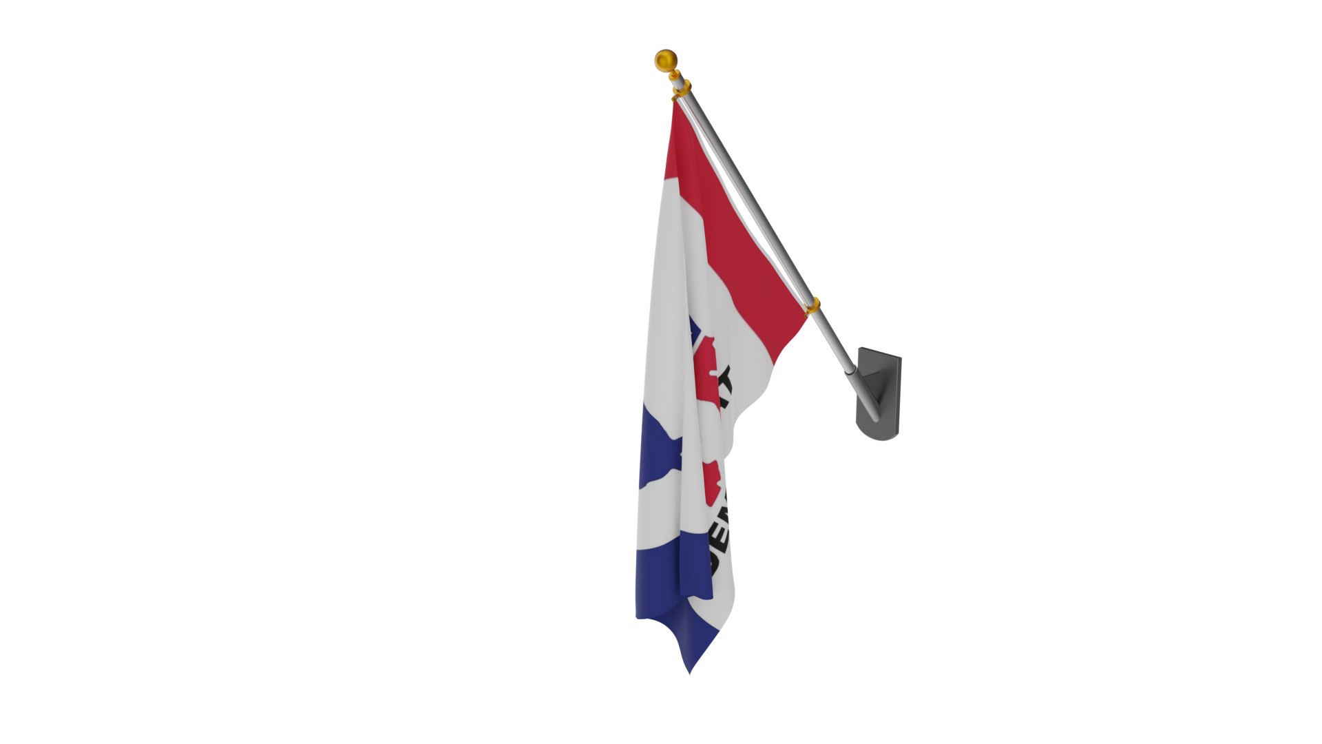 3D USA Parties Flags - TurboSquid 2210991