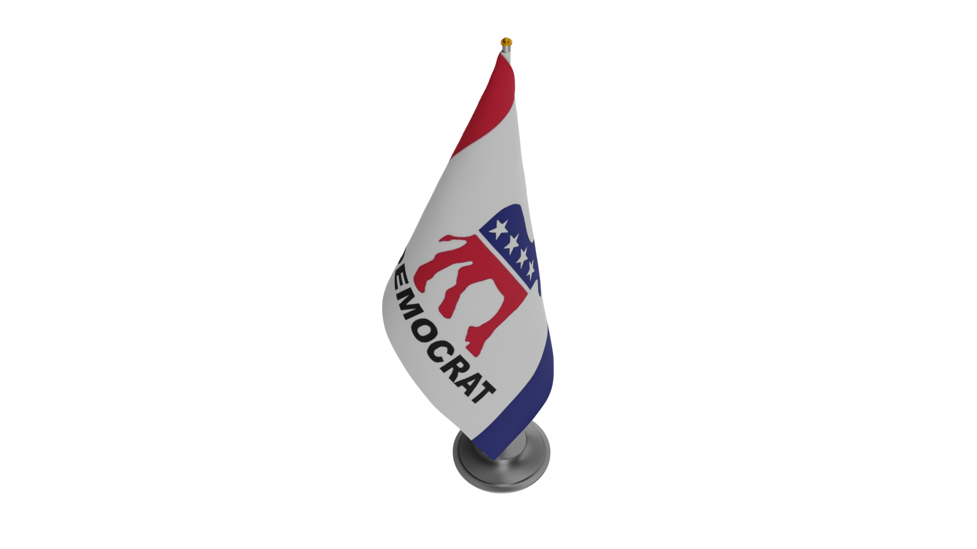 3D USA Parties Flags - TurboSquid 2210991