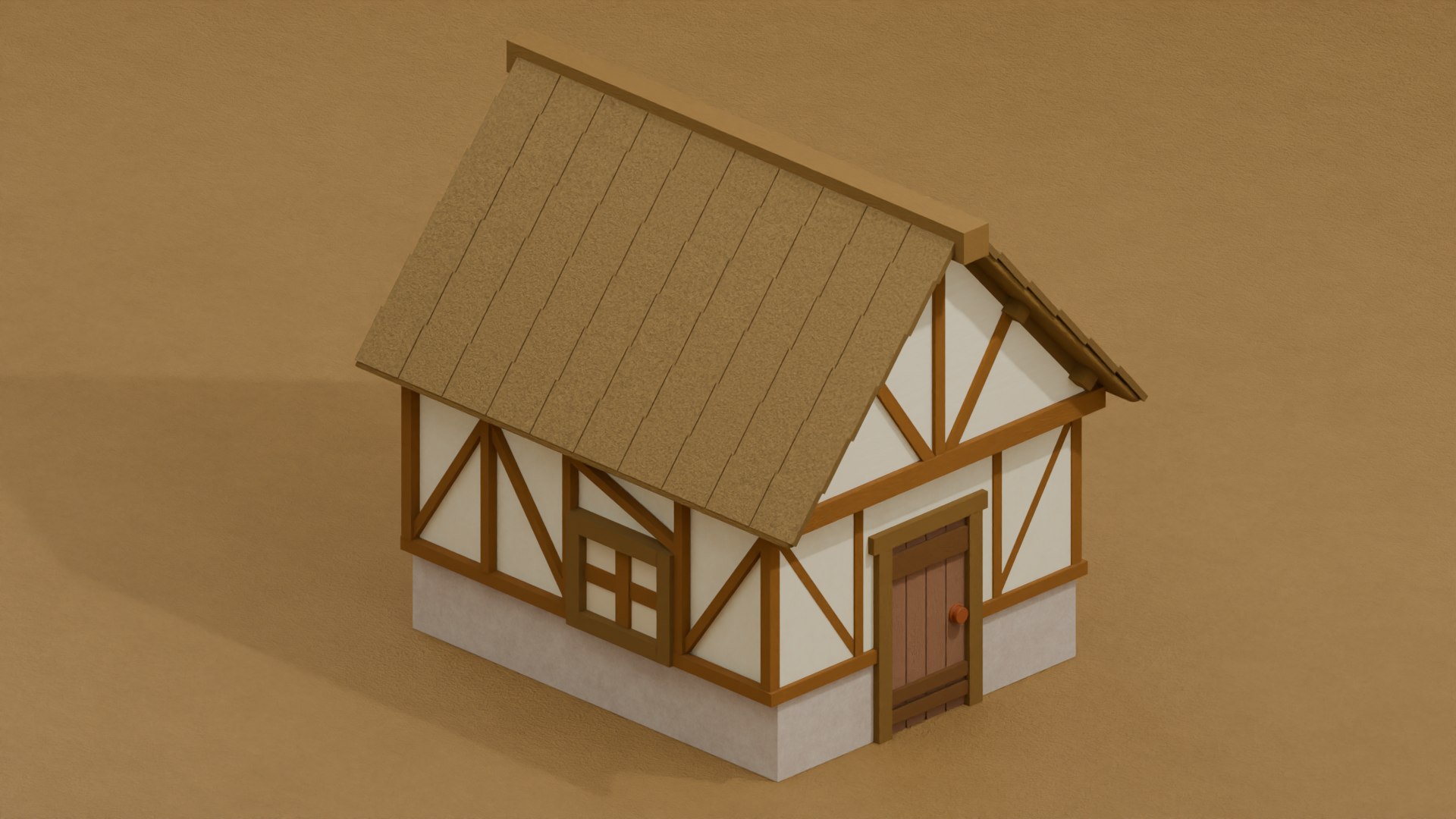 3D Medieval House Design 1 - TurboSquid 2362305