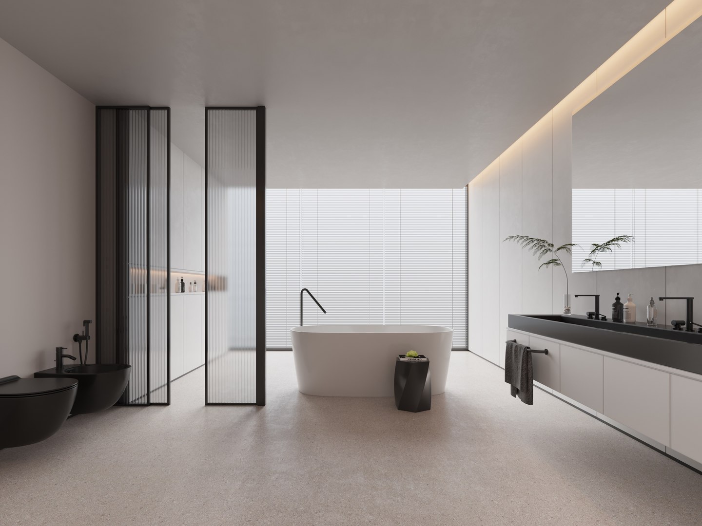 Modern Bathroom Model - TurboSquid 2339656