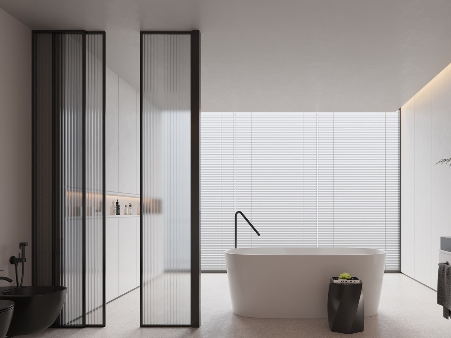 Modern Bathroom Model - TurboSquid 2339656