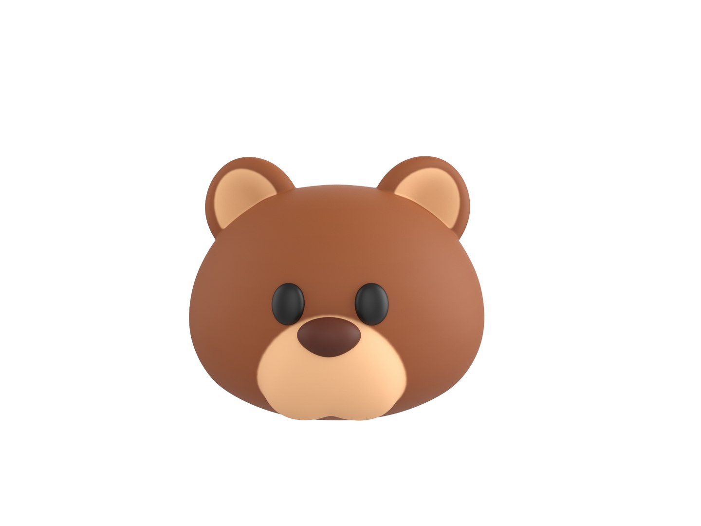 Prop124 Bear Head 3d Model Turbosquid 1945249