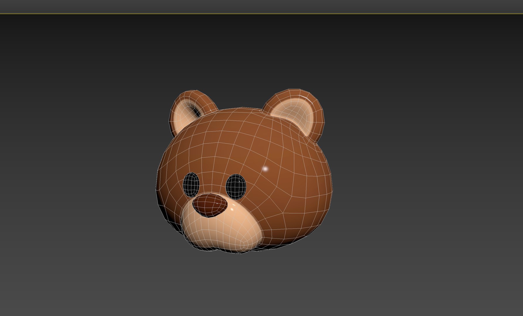 Prop124 Bear Head 3d Model Turbosquid 1945249