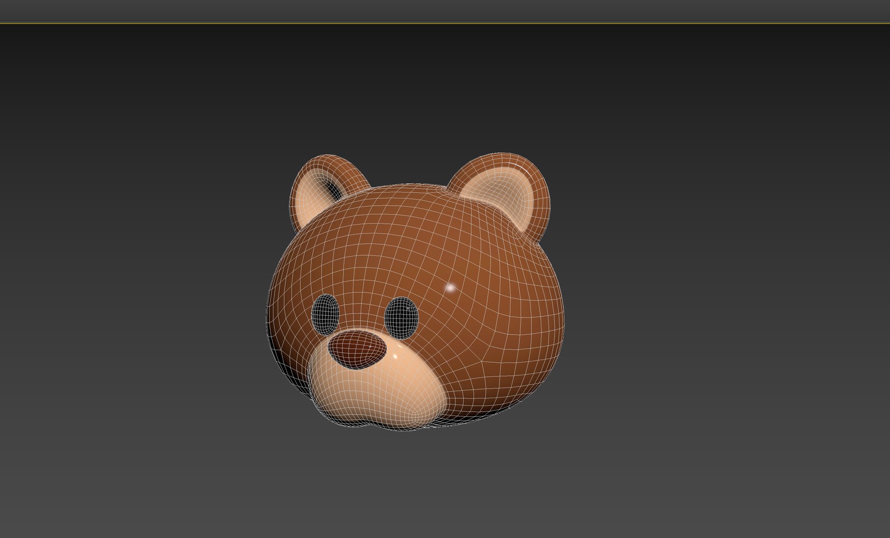 Prop124 Bear Head 3D Model - TurboSquid 1945249