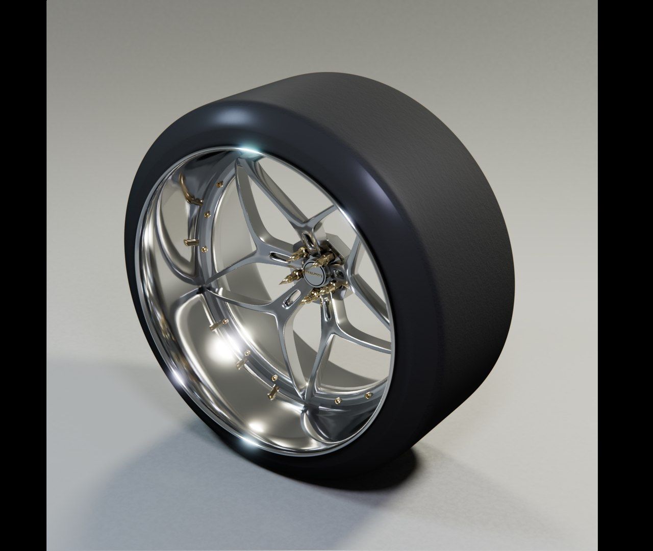 3D Model MLNX - SLM5 - ALLOY WHEEL - TurboSquid 1897238