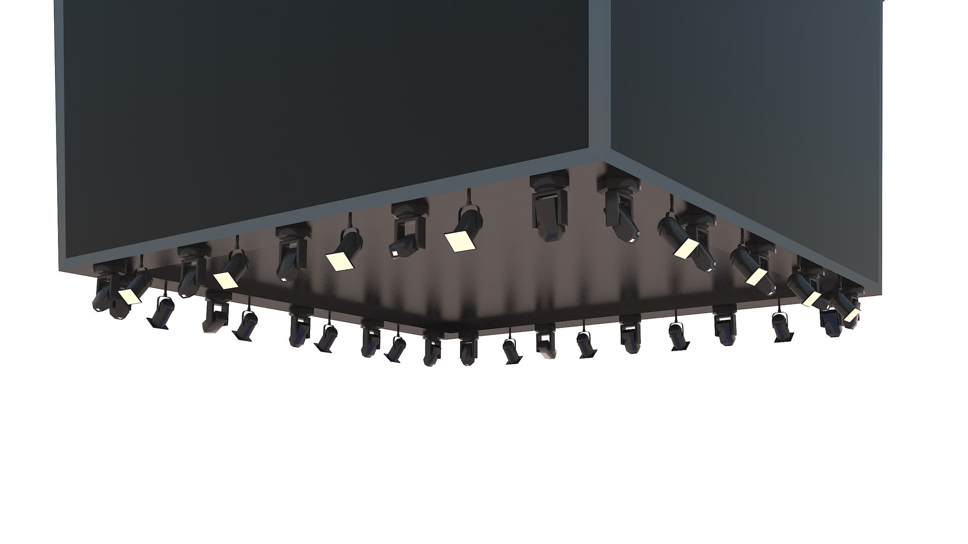 Boxing Ring Scoreboard 3D Model - TurboSquid 1575648