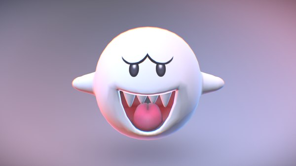 Modelo 3d Boo Super Mario Galaxy Turbosquid 2213724