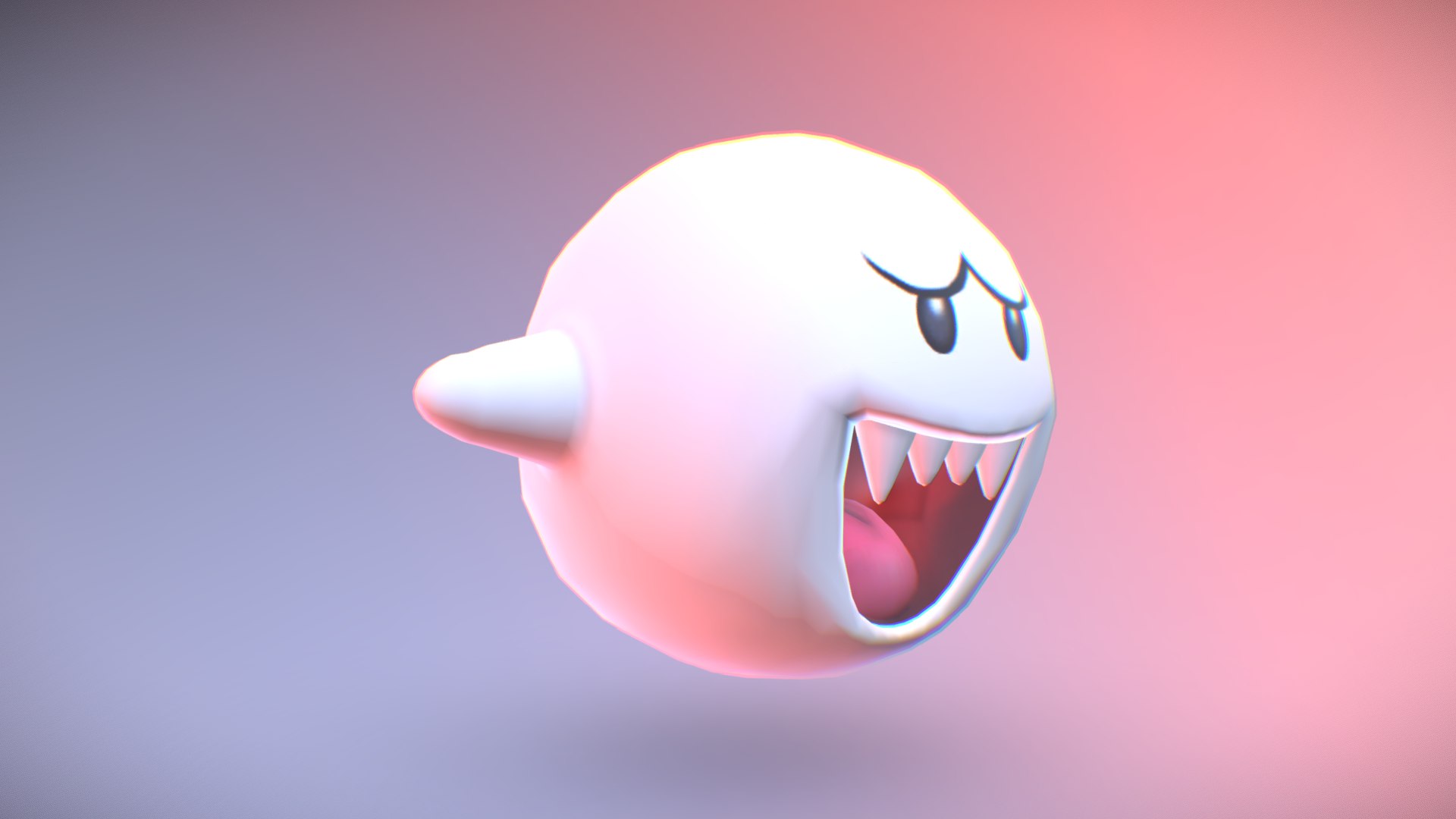 Boo - Super Mario Galaxy 3D Model - TurboSquid 2213724