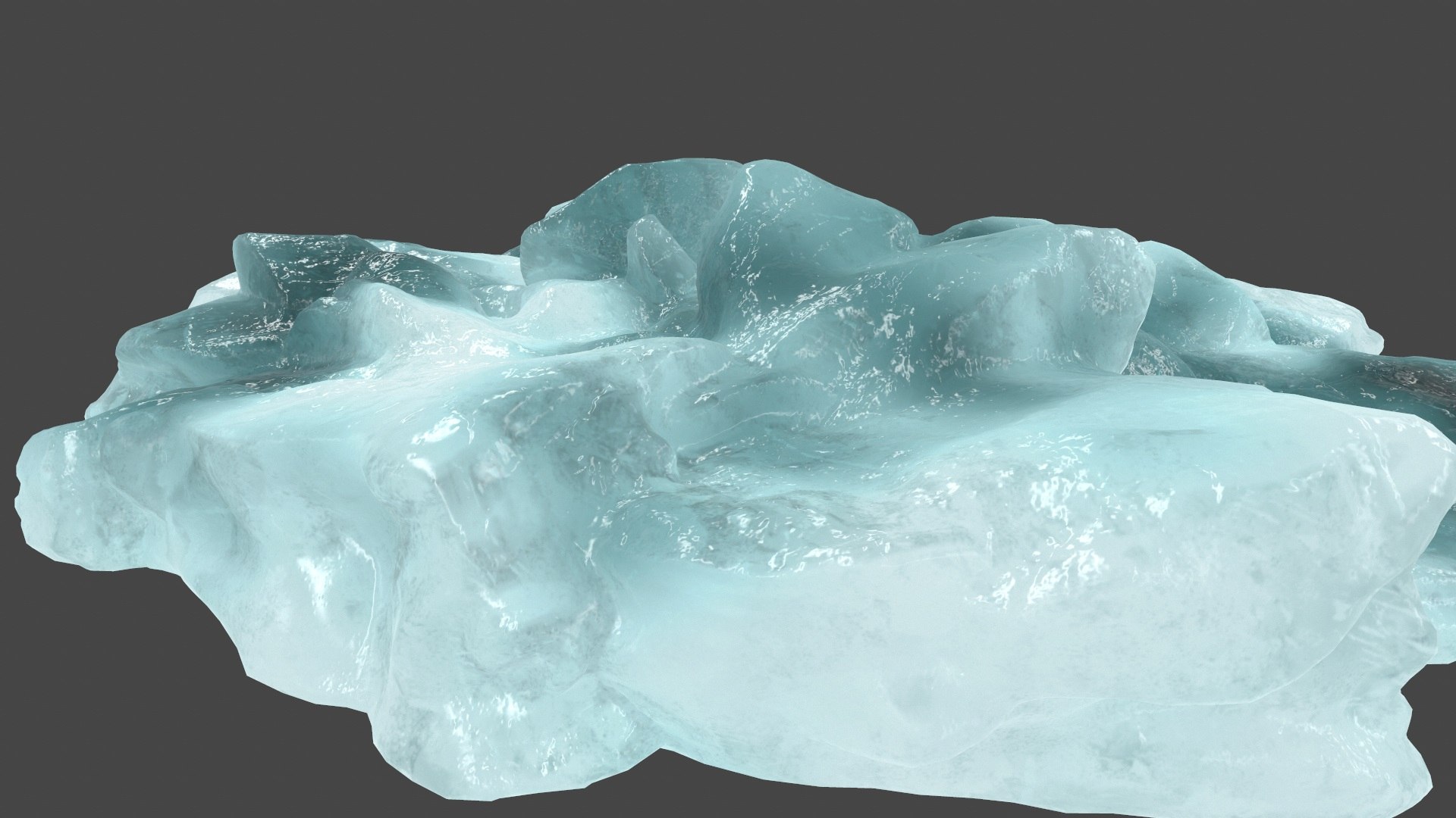 3D Ice Icefall Model - TurboSquid 1160125
