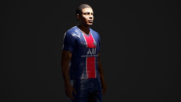 modelo 3d Kylian Mbappe renderable - TurboSquid 1987587