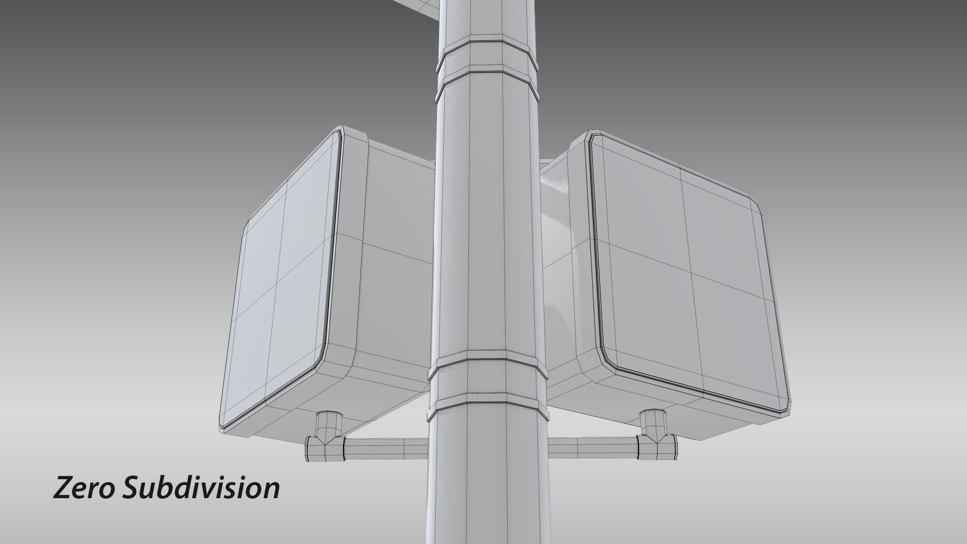 Intersection Traffic Light Camera 3D Model - TurboSquid 1704168