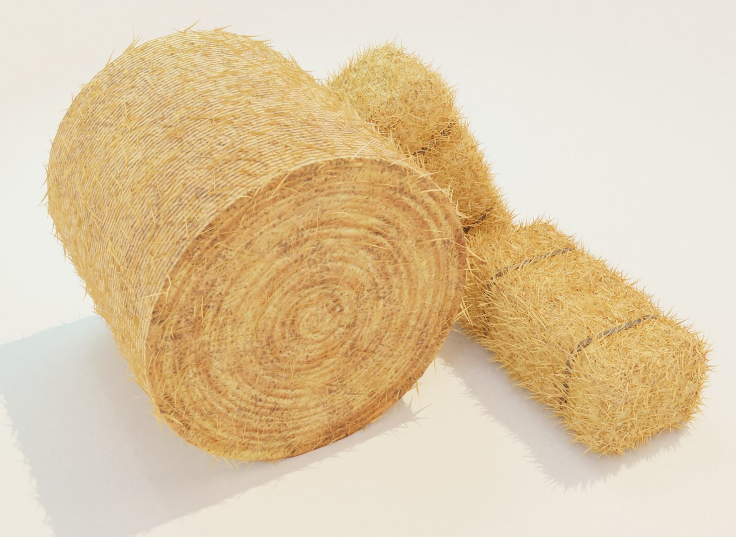 3D Model Bale Square Hay - TurboSquid 1665509