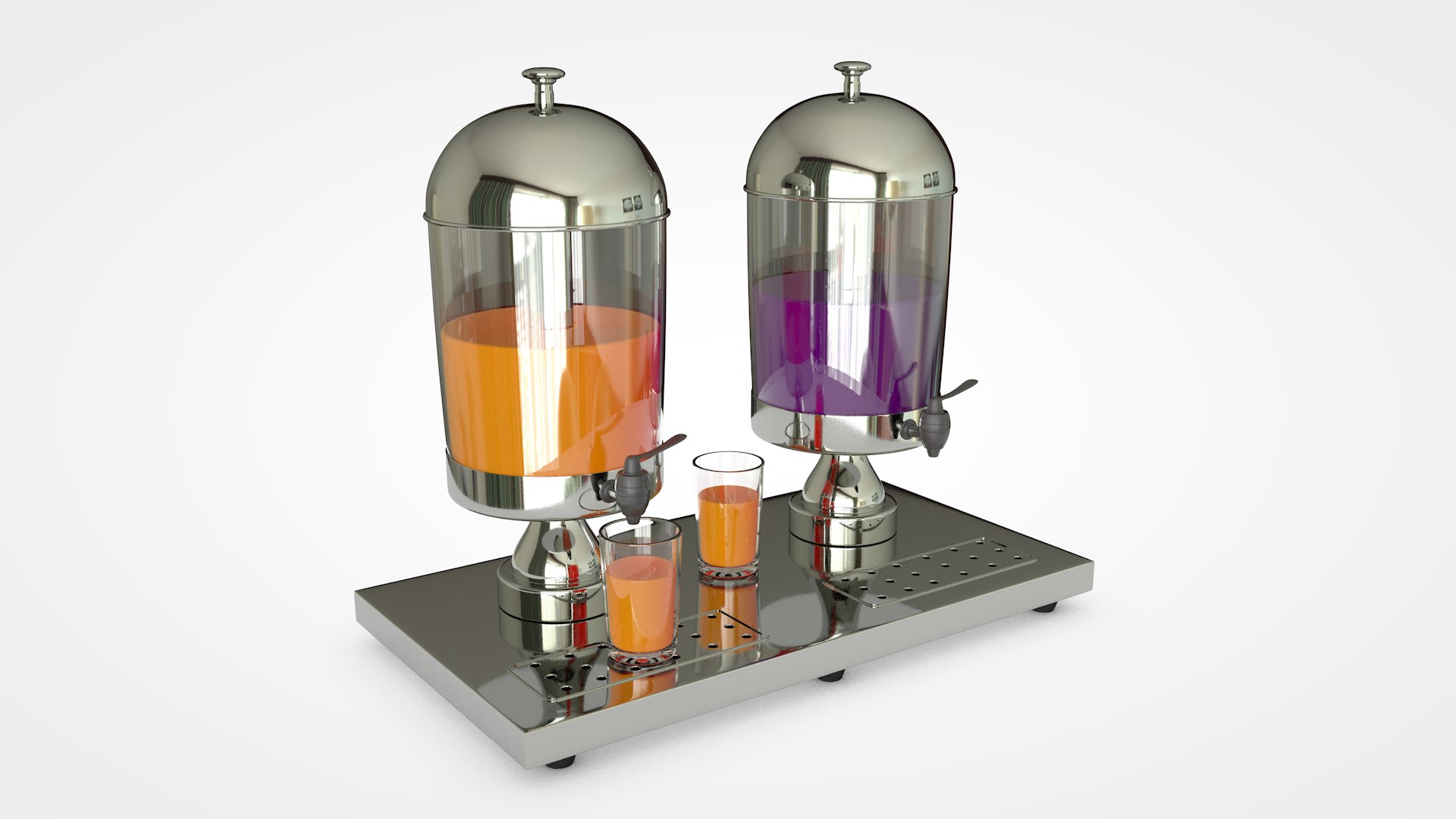 3D model juice dispenser - TurboSquid 1344467