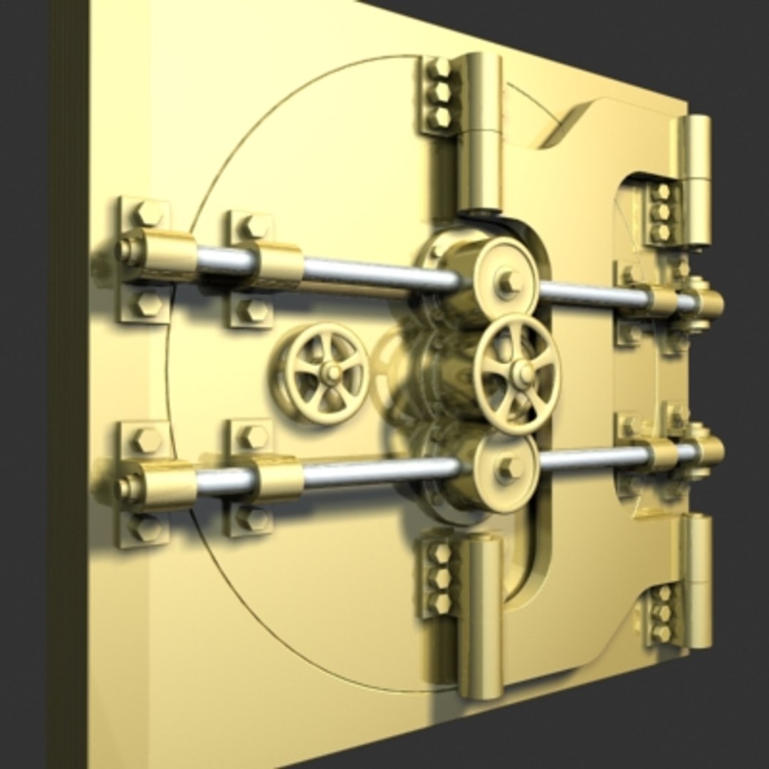 Vault Door 3d Max