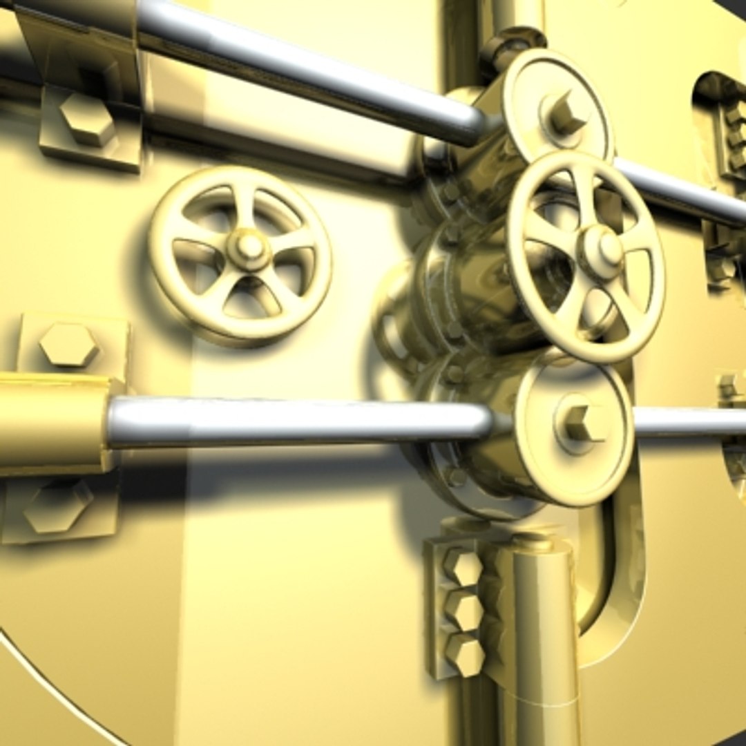 Vault Door 3d Max