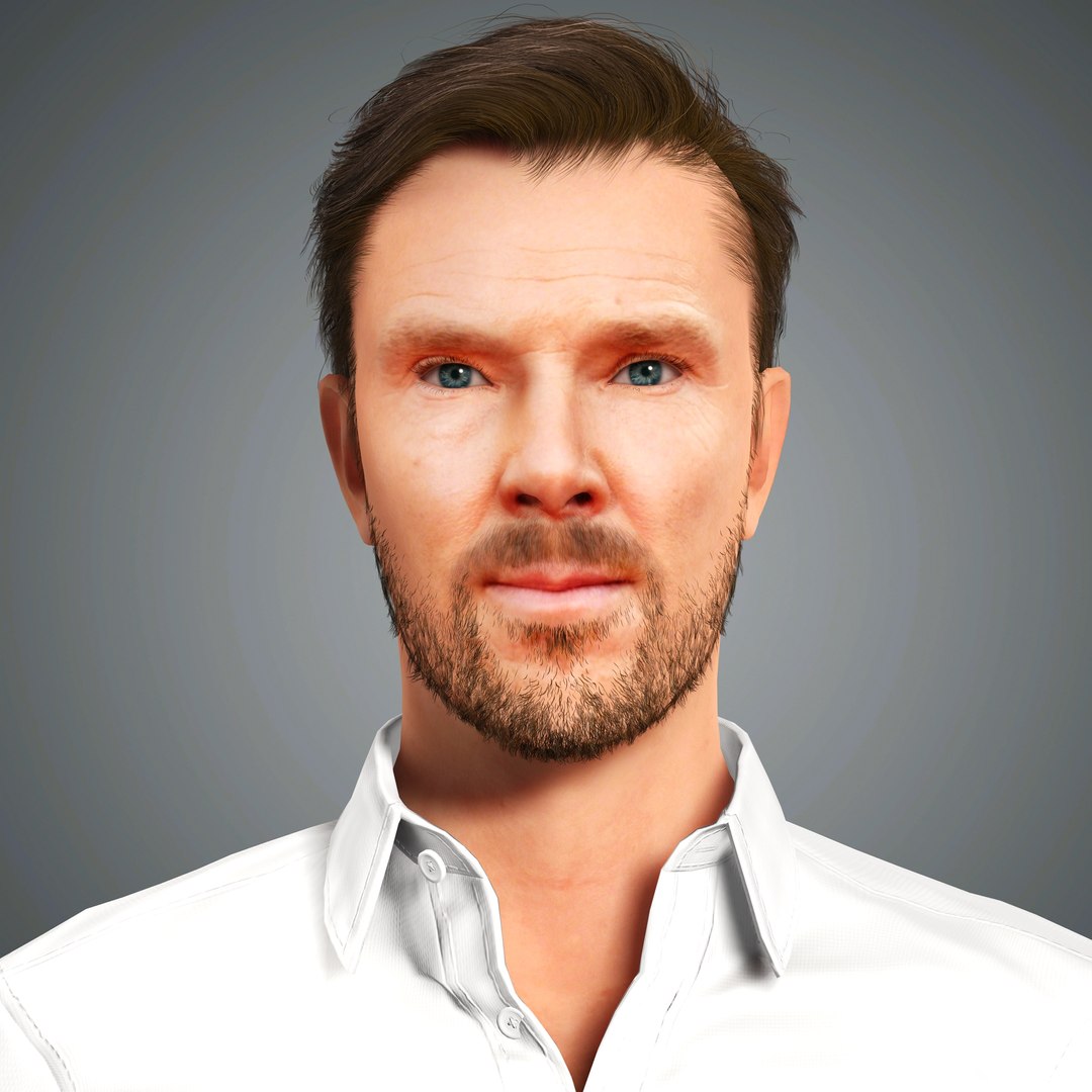 3D Model Benedict Cumberbatch - TurboSquid 2325459