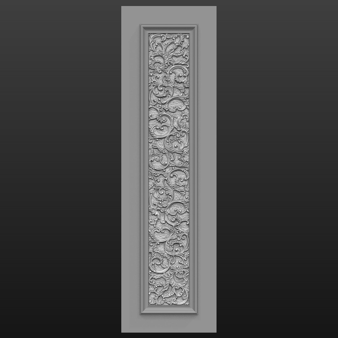 3d Max Decorative Panel Furniture