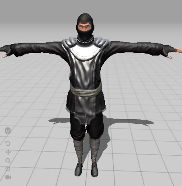 modelo 3d Ninja - TurboSquid 1212455
