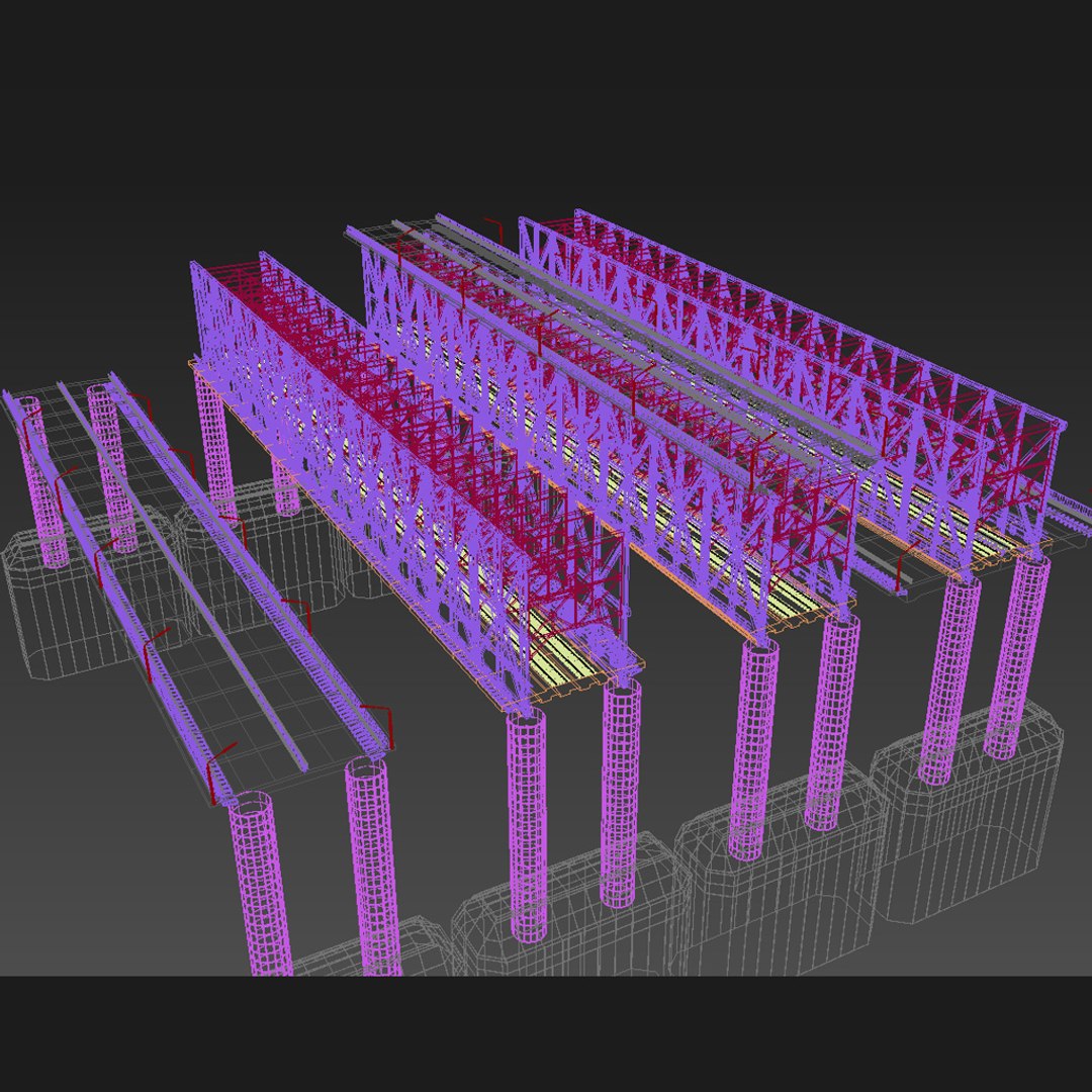 Bridge Architectural 3d Max