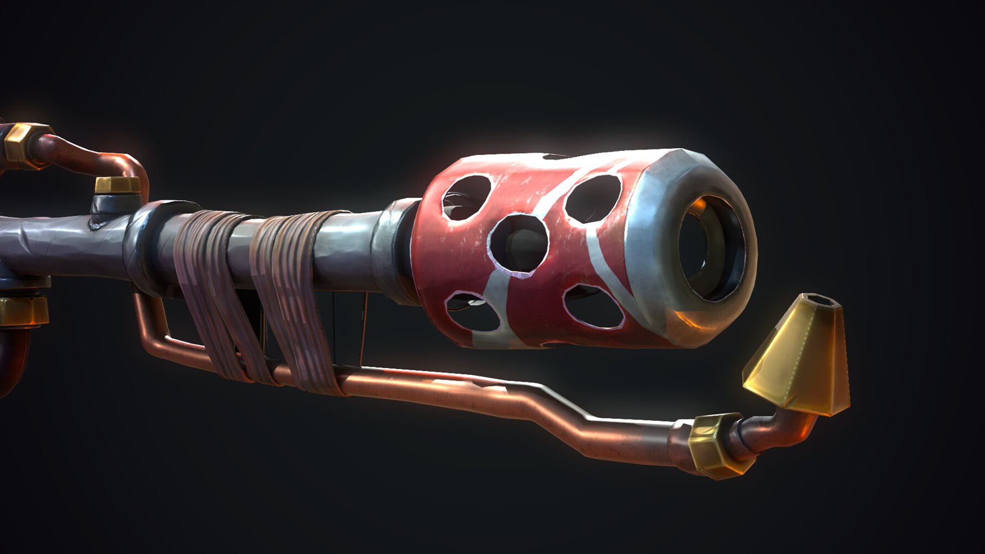 Stylized Flamethrower 3D Model - TurboSquid 2043948