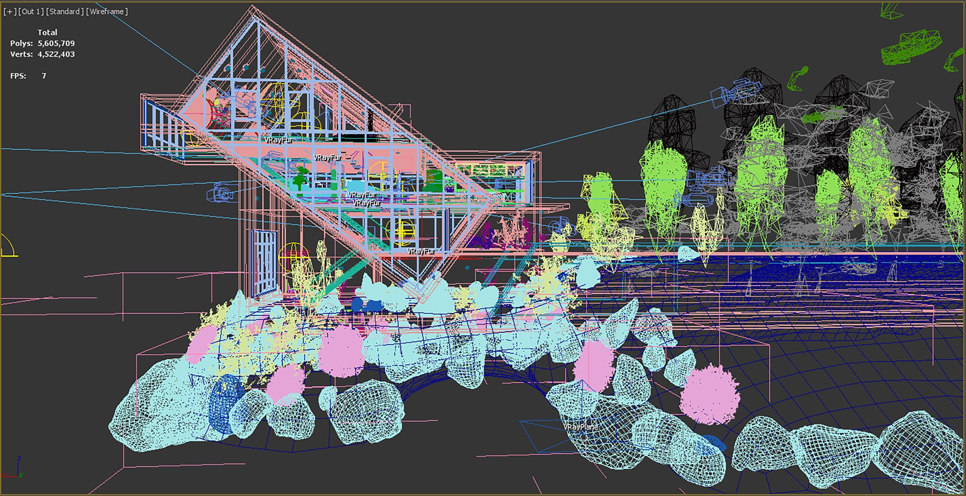 SLOPED HOUSE CONCEPT DESIGN 3D Model - TurboSquid 1973849