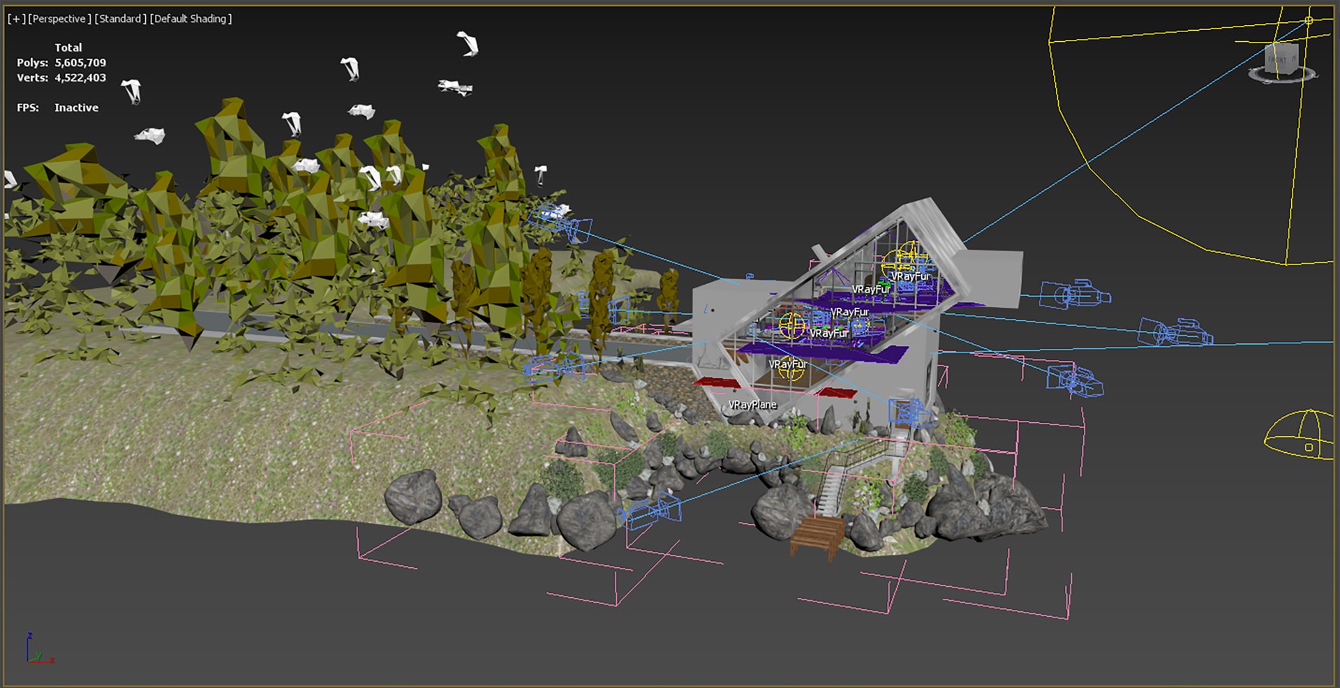 SLOPED HOUSE CONCEPT DESIGN 3D Model - TurboSquid 1973849