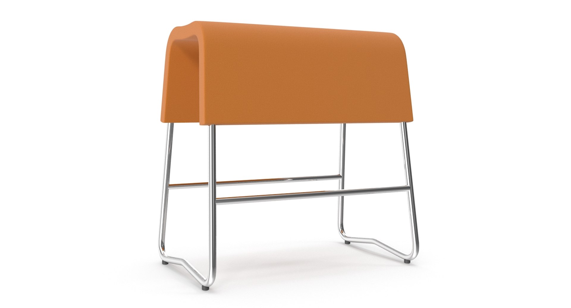 plinth chair 3d model
