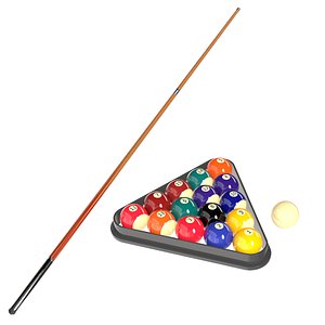 3D Cue Models - Browse & Download Formats - TurboSquid