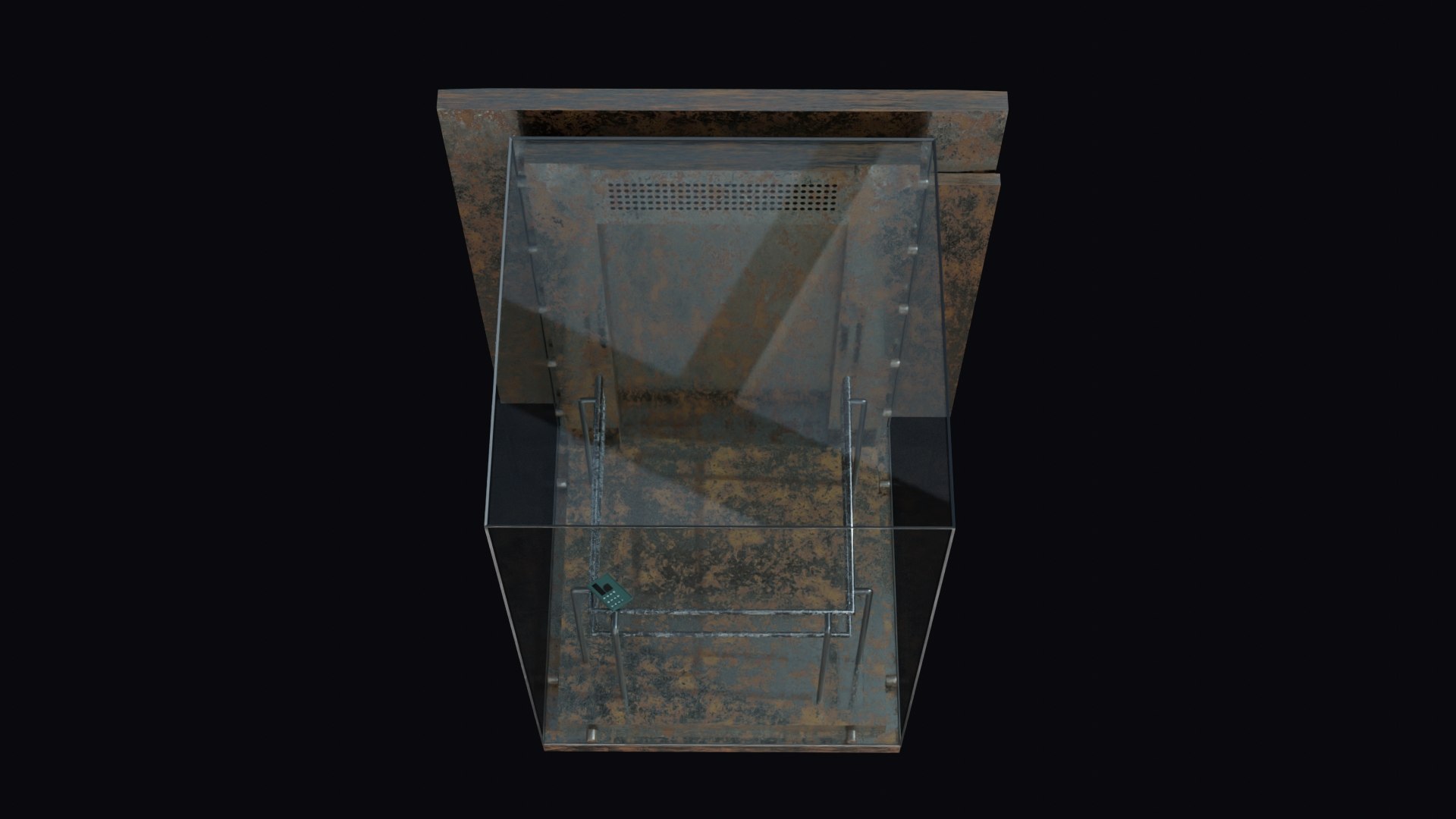 3D Rusty Elevator - TurboSquid 2344950