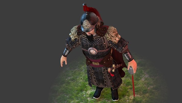 Ancient Chinese General model - TurboSquid 1822513