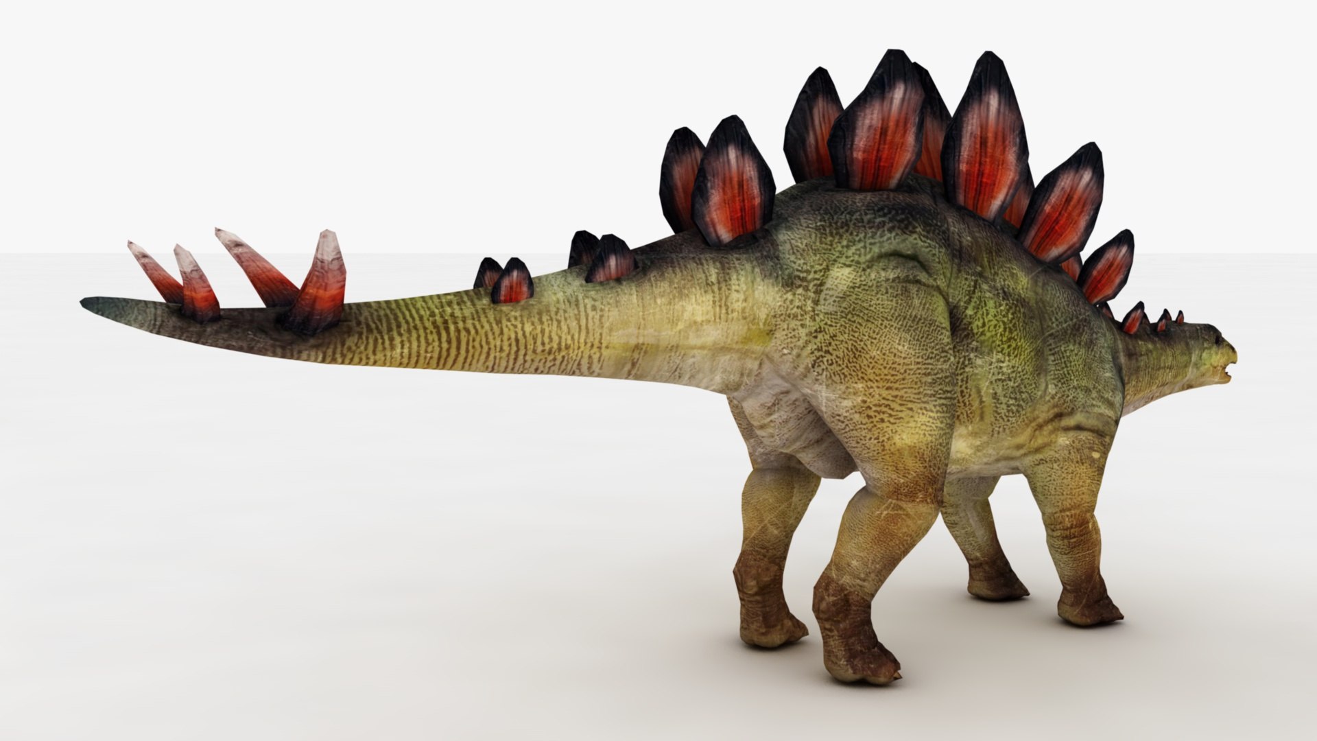 Stegosaurus Rigged And Animated 3D Model - TurboSquid 2348399