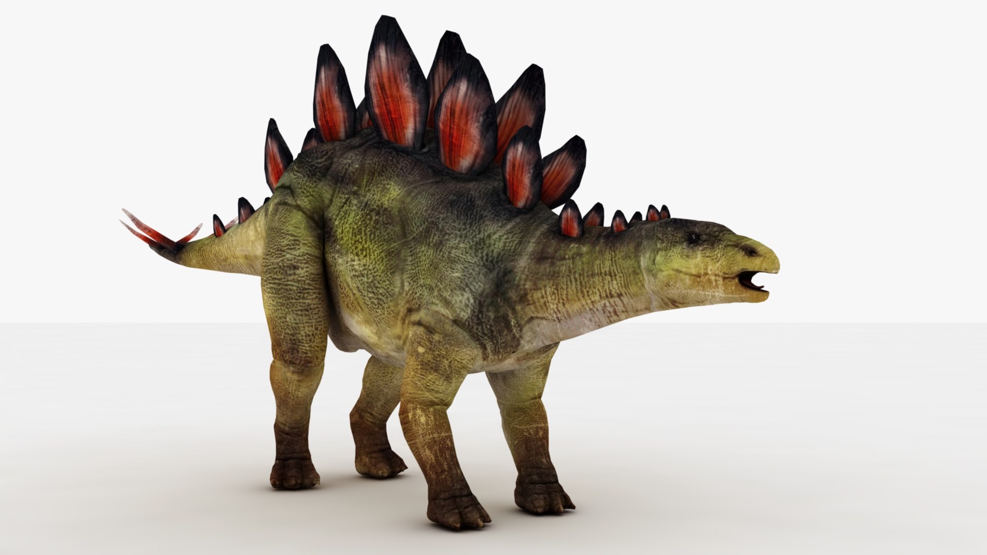 Stegosaurus Rigged And Animated 3D Model - TurboSquid 2348399