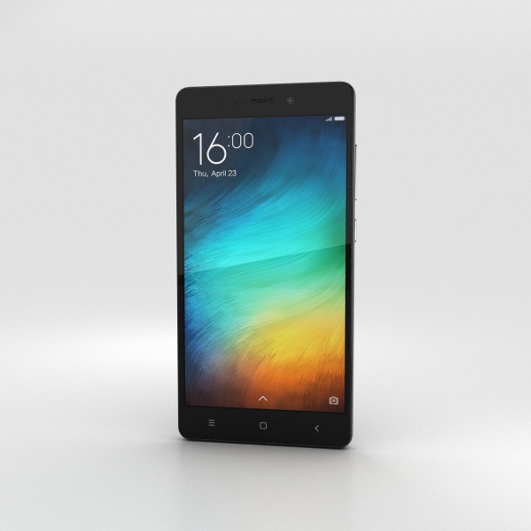 Xiaomi redmi 3 3D model - TurboSquid 1321268