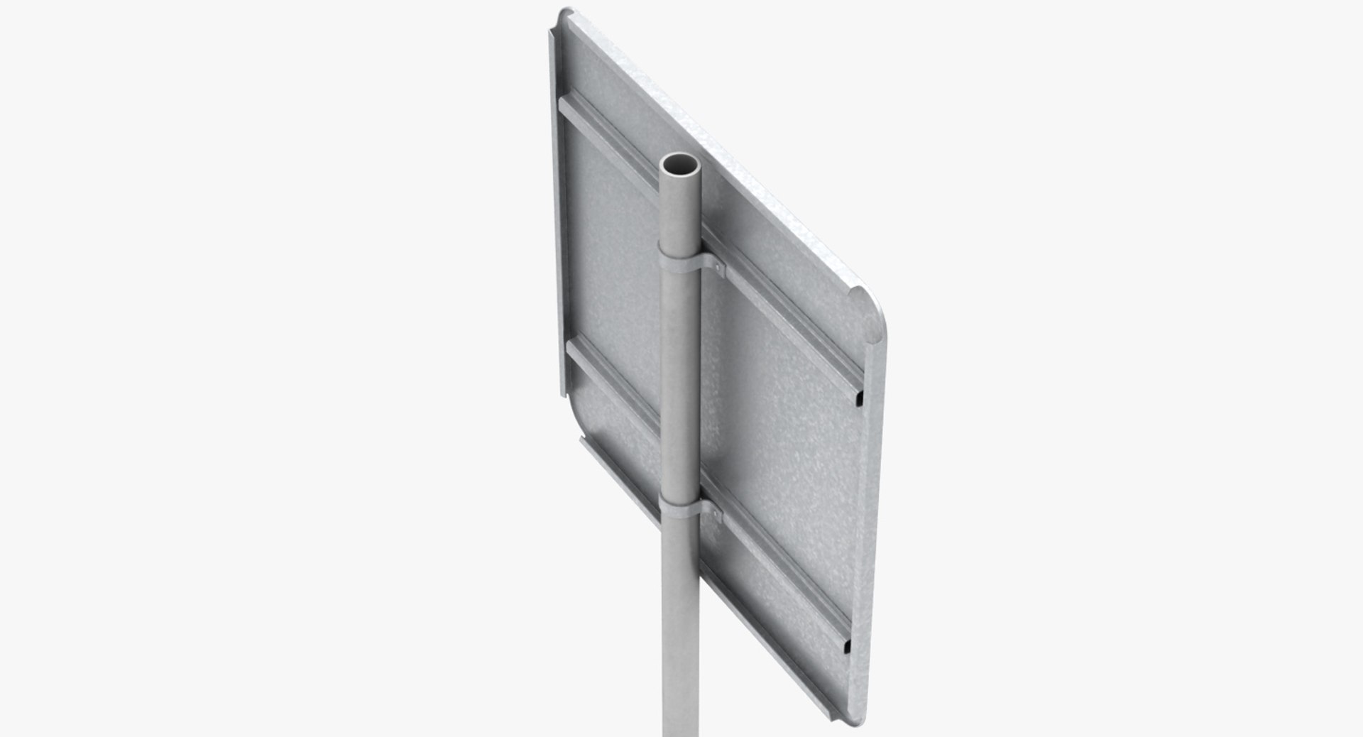 Traffic Sign Quad Quadratic 3D - TurboSquid 1386256