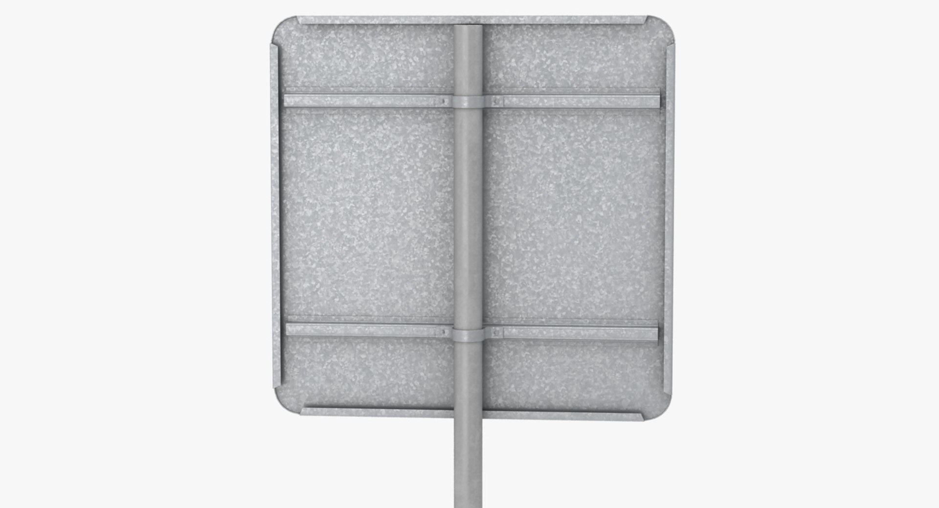 Traffic Sign Quad Quadratic 3D - TurboSquid 1386256