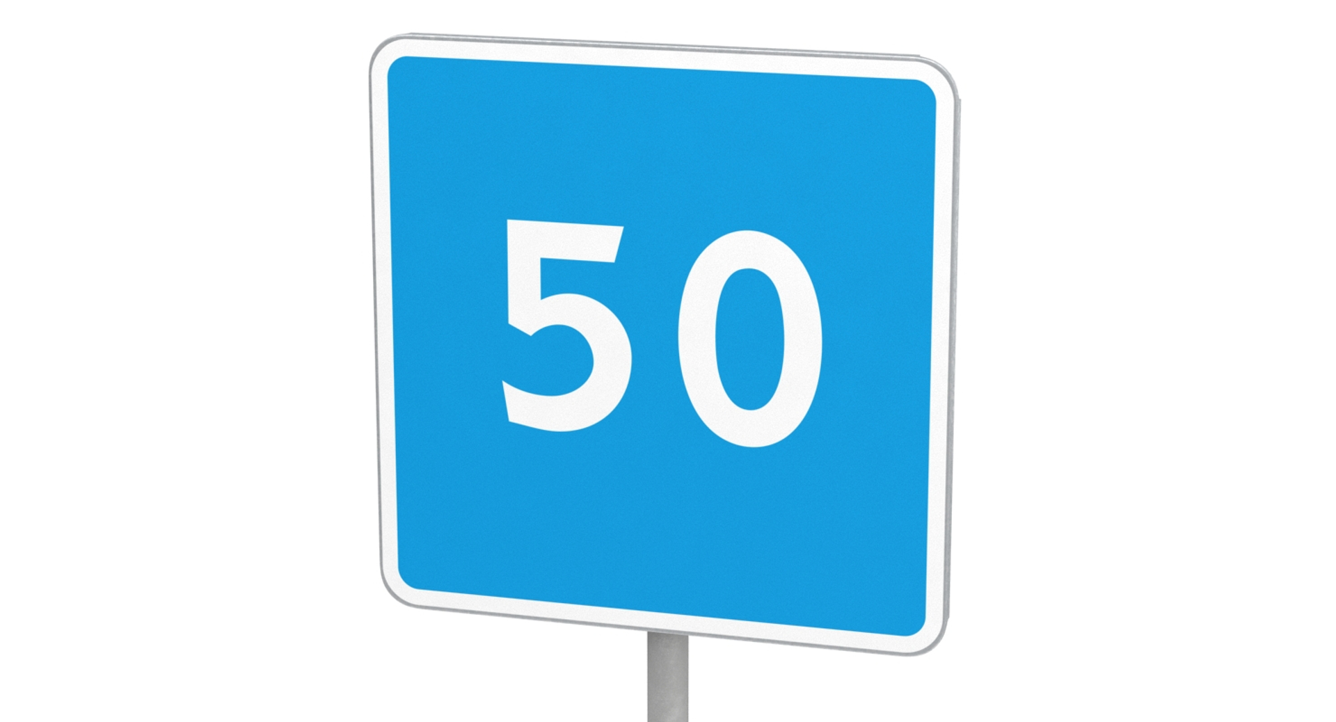 Traffic Sign Quad Quadratic 3D - TurboSquid 1386256