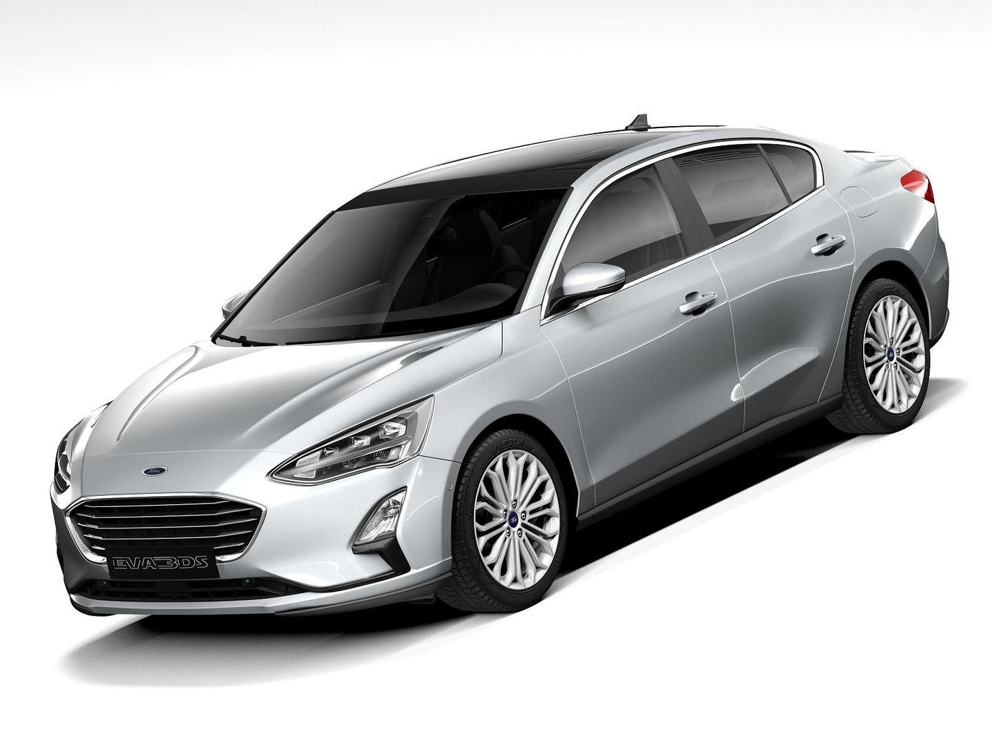 Focus Sedan 2021 Model - TurboSquid 1458093