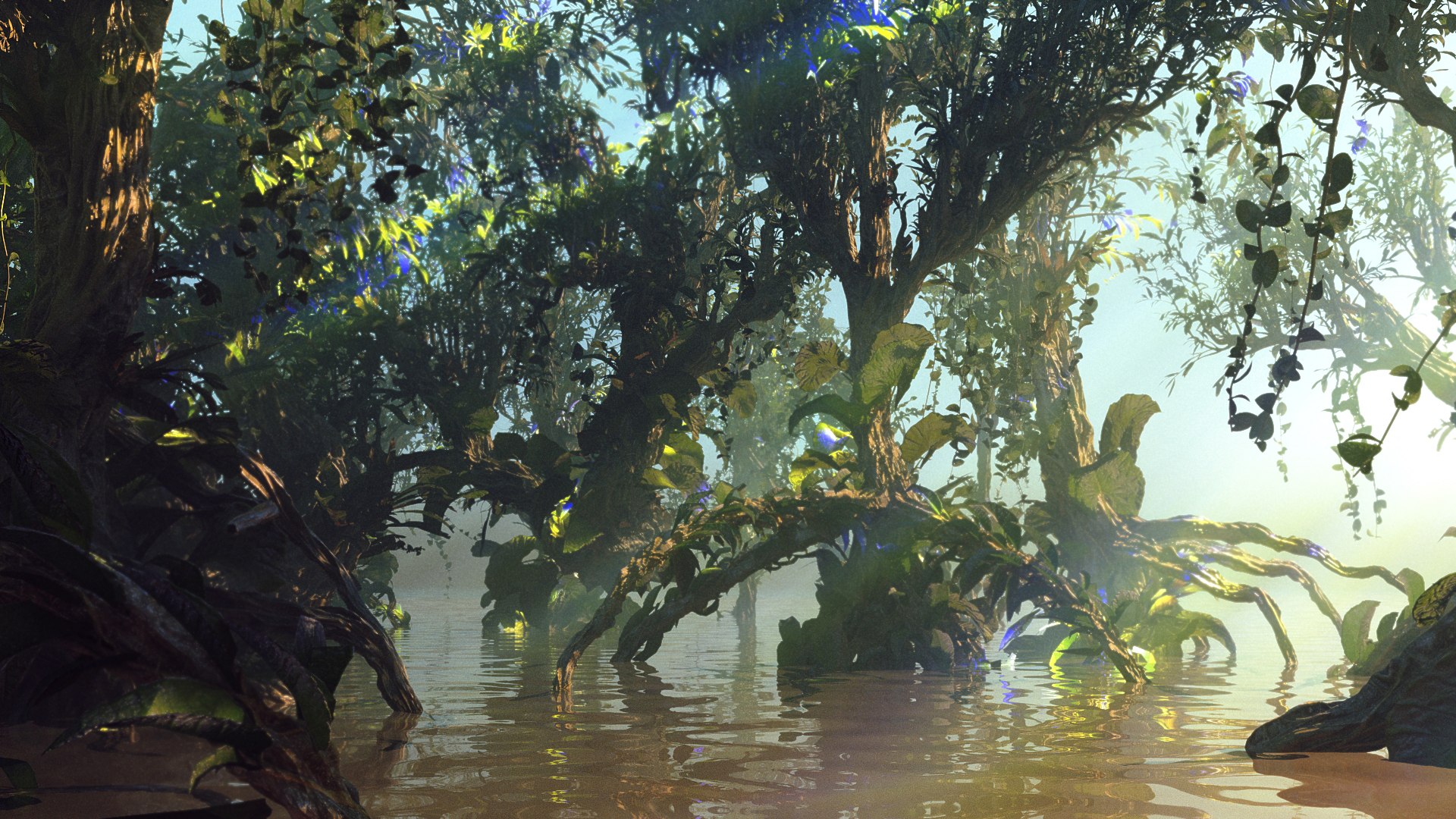 Rainbow Jungle 3D - TurboSquid 1466552