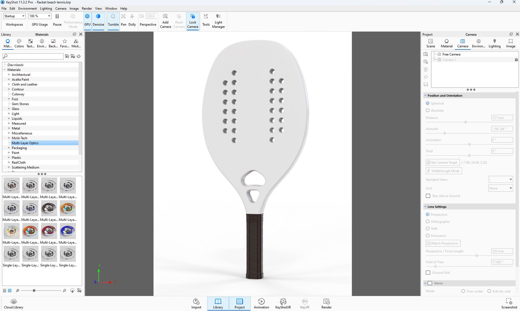 Racket Beach Tennis 3D - TurboSquid 2077832