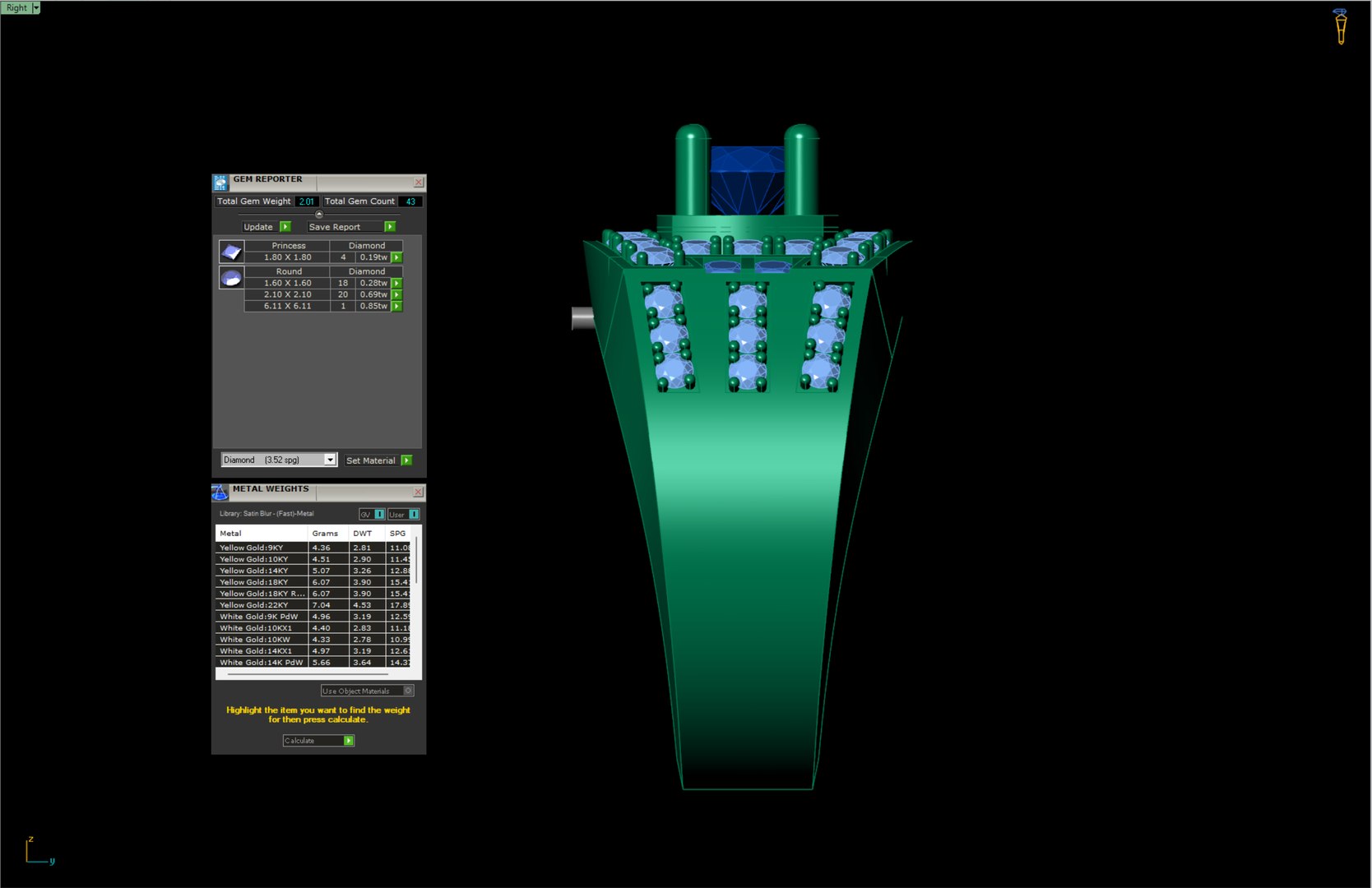 TU3 RING DIAMOND 3D Model - TurboSquid 2089777